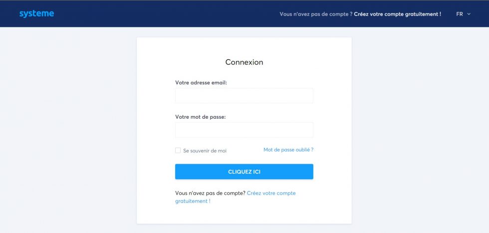 Connexion à systeme io : comment se (re)connecter à la plateforme